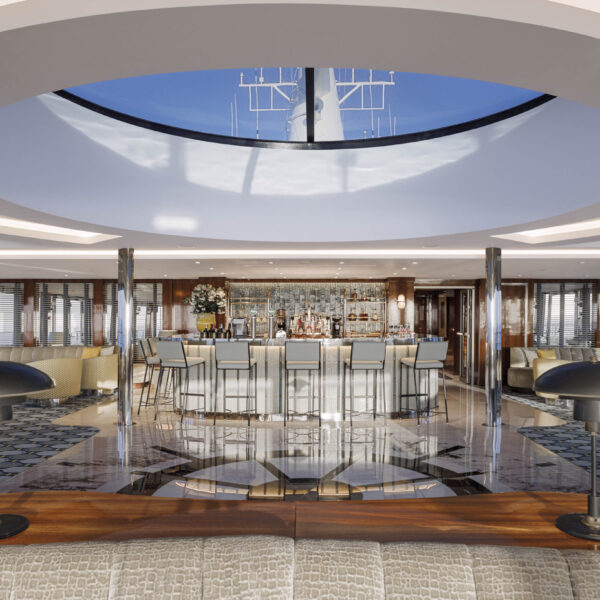 The Dome Observation Lounge - Mystic Cruises | Atlas Ocean Voyages ...